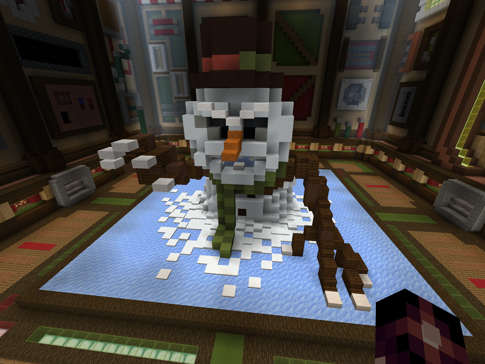 Snowman Build Contest Winners ⛄