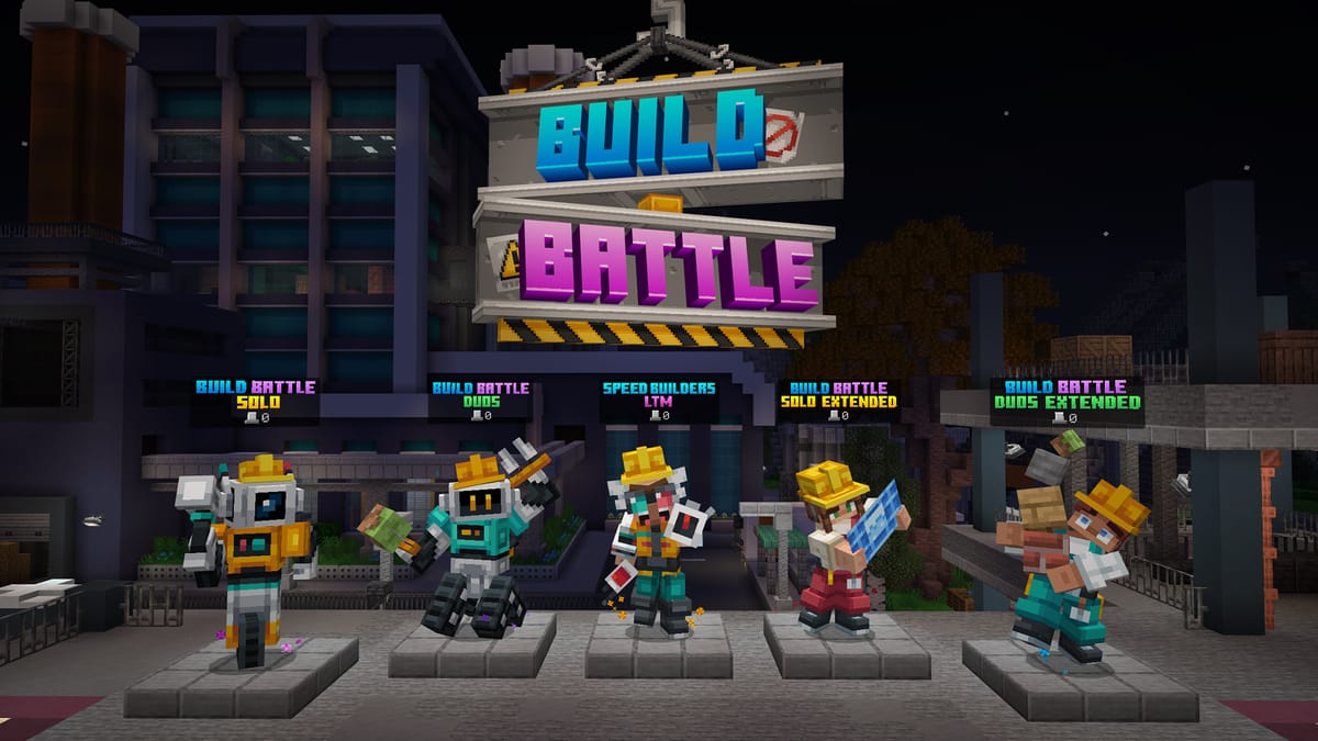 Introducing... Build Battle and Speed Builders LTM